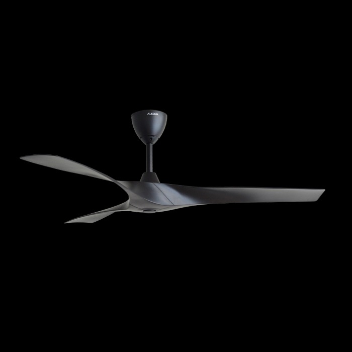 CEILING FAN ALPHA AXIS-3B/56 BLACK, Furniture & Home Living, Lighting ...