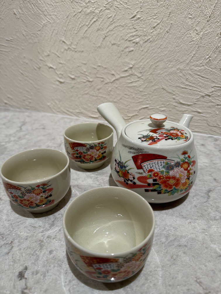 Chinese Tea Set vintage tea set Taiwan made, Hobbies & Toys ...