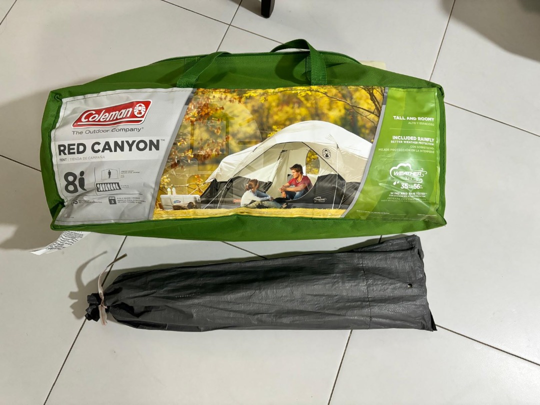 Coleman 8-person tent - Clearance, Sports Equipment, Hiking & Camping ...