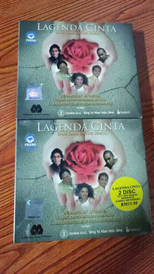 Combo cd vcd lagenda cinta, Hobbies & Toys, Music & Media, CDs & DVDs on Carousell