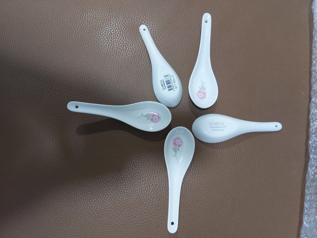 Corelle country rose spoon, Furniture & Home Living, Kitchenware ...