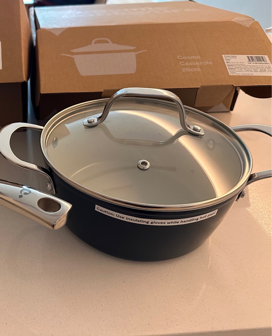Brand New Cosmic Cookware Cosmo Casserole 20cm, Furniture & Home Living ...