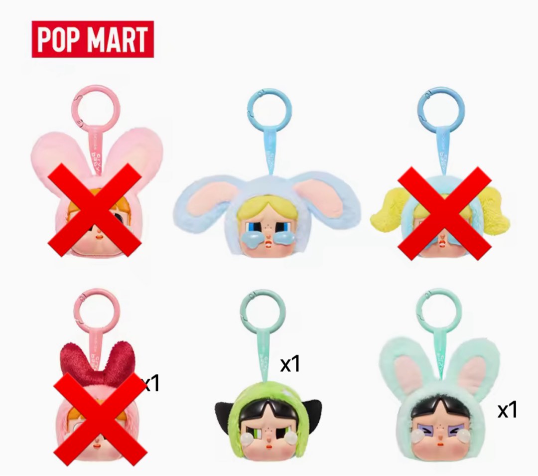 Crybaby x PPG Action Figures - Vinyl Face, Hobbies & Toys, Toys & Games ...