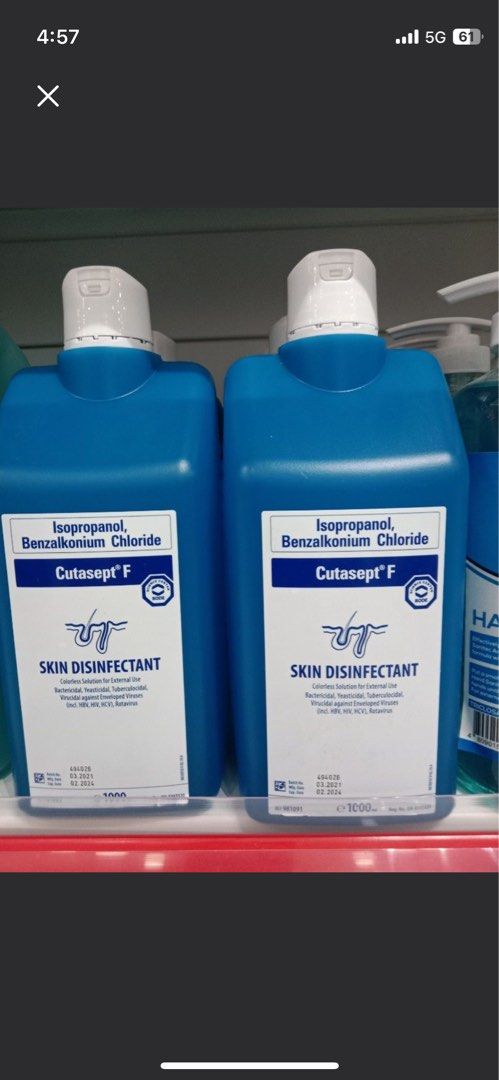 Cutasept - Strong Disinfectant, Health & Nutrition, Medical Supplies ...