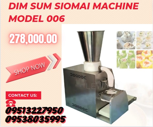 DIM SUM SIOMAI MACHINE MODEL: 006, Everything Else, Others on Carousell