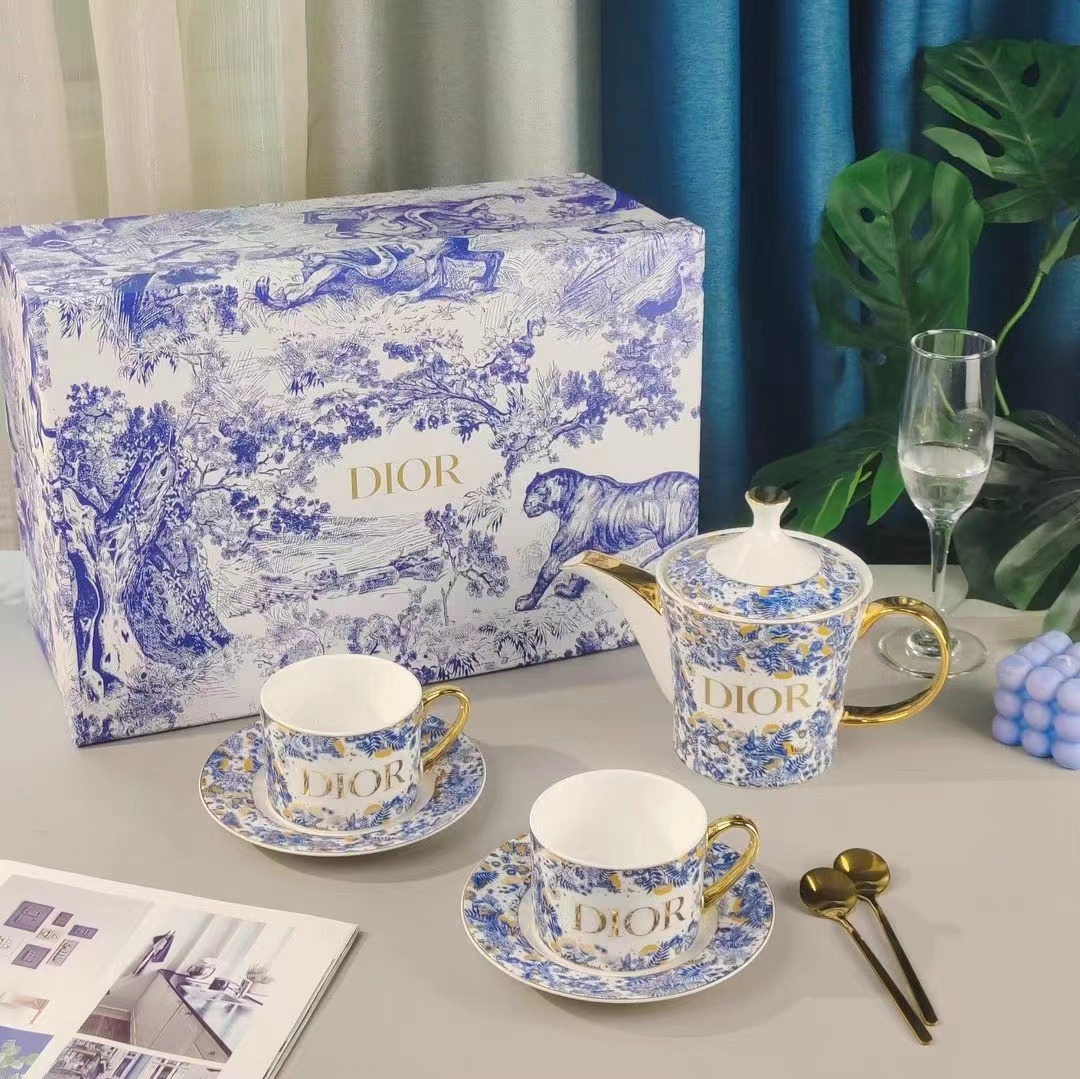 DIOR Coffee Afternoon Tea. 5-Piece Gift Set, Furniture & Home Living ...