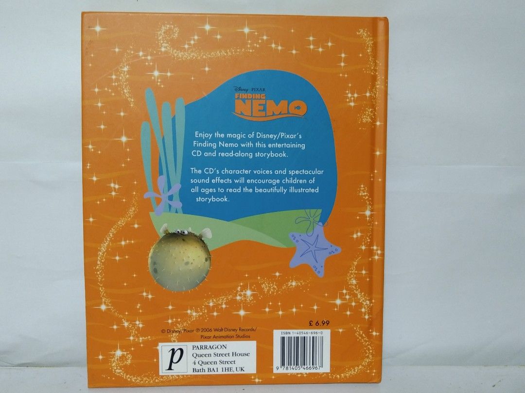 Disney Pixar FINDING NEMO, Hobbies & Toys, Books & Magazines, Children ...