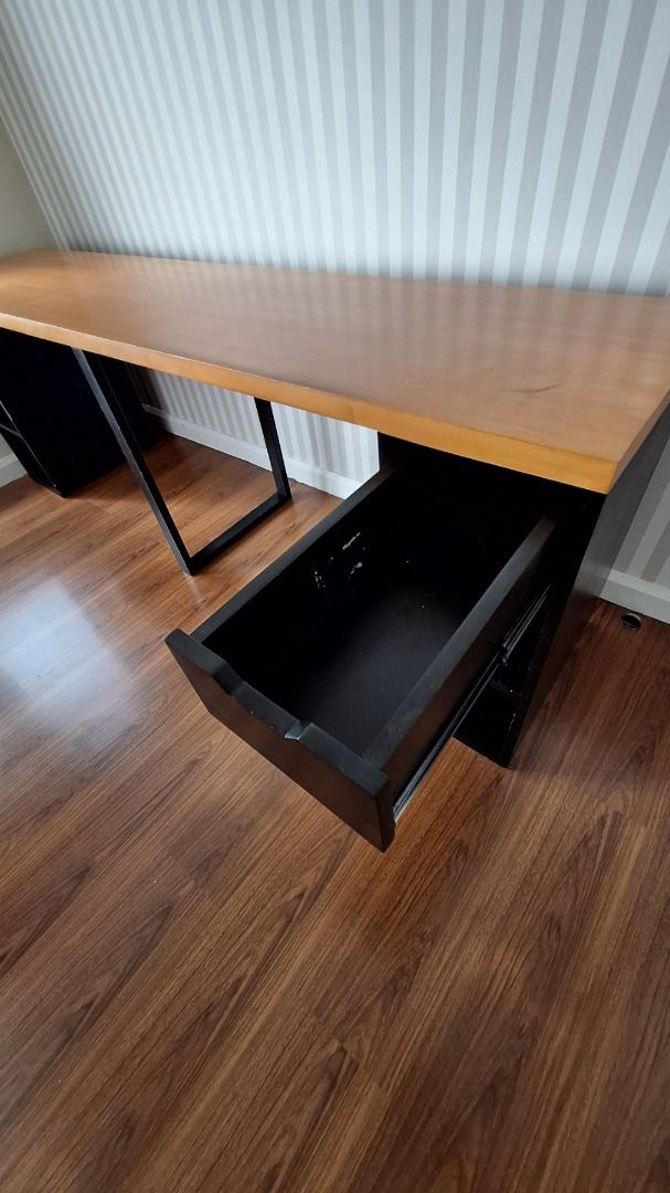 DUAL OFFICE DESK (custom-made), Furniture & Home Living, Office ...