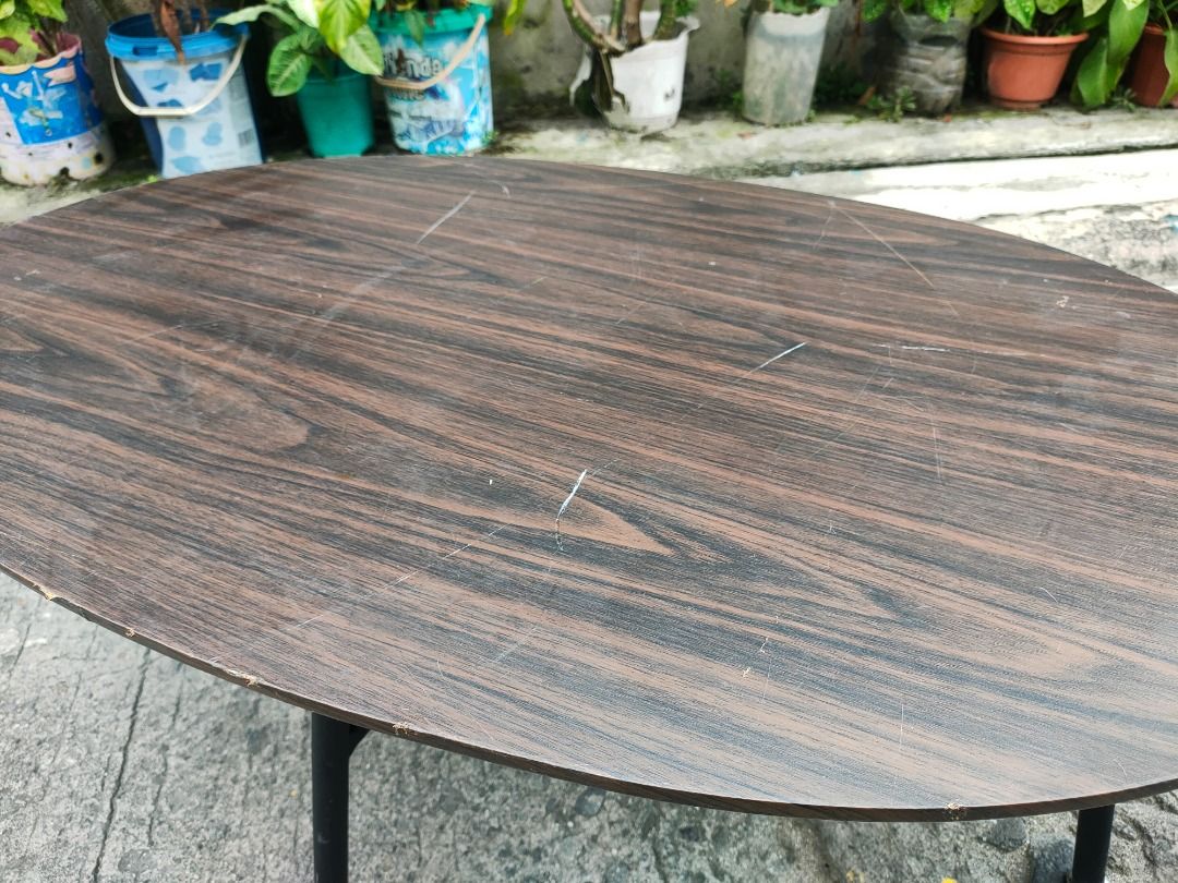 Elmo Center Table Oval Shaped, Furniture & Home Living, Furniture ...