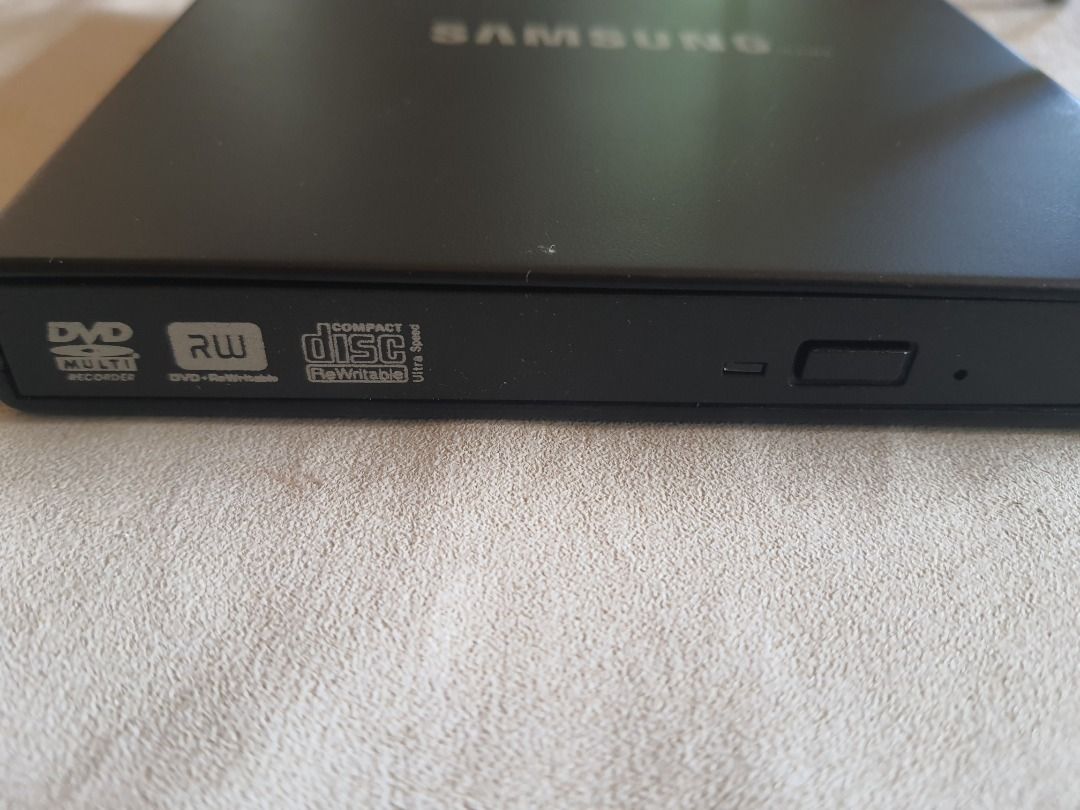 External USB CD DVD Reader Writer Samsung CDR CDRW Disc USB for Laptop ...