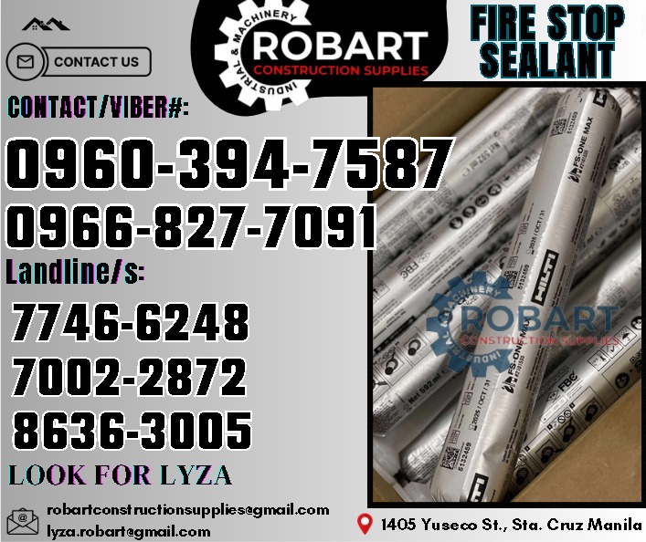 Fire Stop Selant FS-One Max, Commercial & Industrial, Construction ...