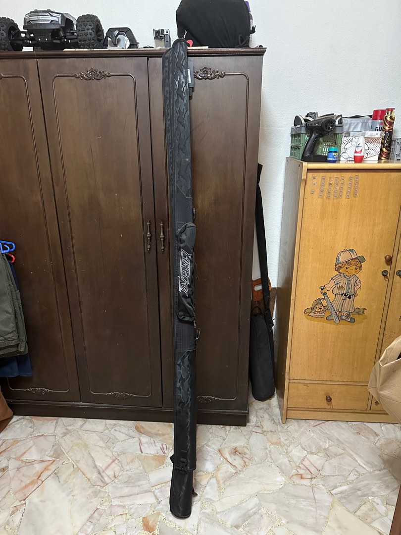 Fishing bag and hawkeye rod, Sports Equipment, Fishing on Carousell