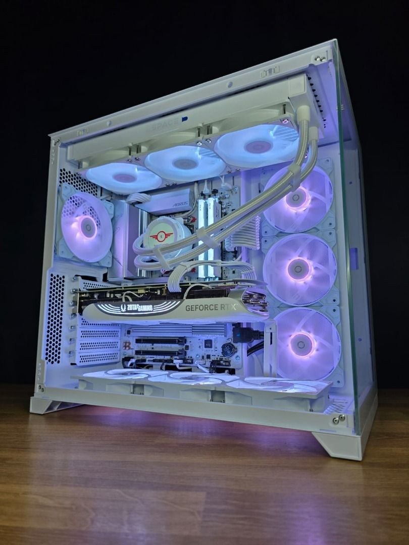 💯[FREE DELIVERY💯 RTX 4070 TI SUPER ZOTAC TRINITY OC WHITE 16GB + RYZEN ...