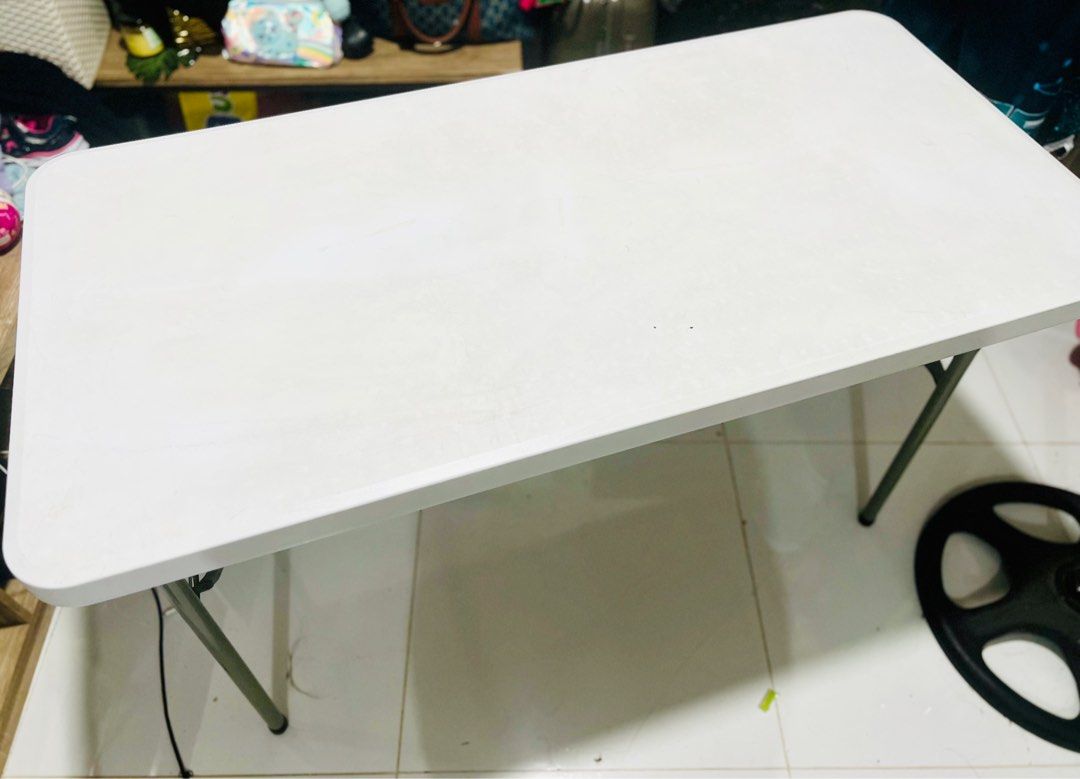 Handyman Lifetime Folding Table Light Heavy Duty Commercial - Lawn Garden Office Furniture ...