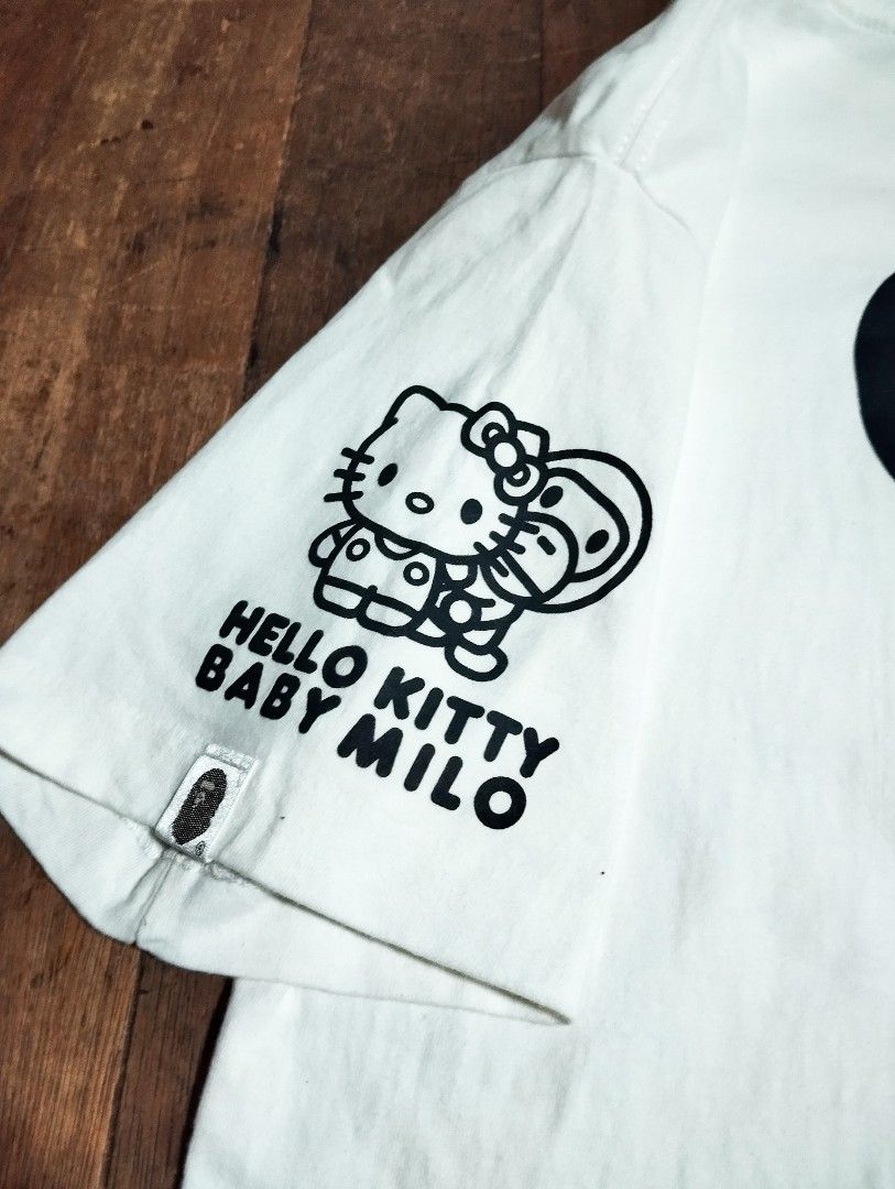 hello Kitty x Baby Milo, Women's Fashion, Tops, Shirts on Carousell