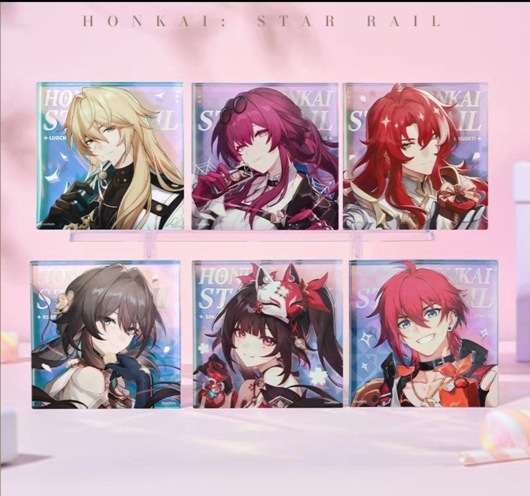 [HSR] Honkai Star Rail Cosmic Candy Series Acrylic Block (Pre-Order ...