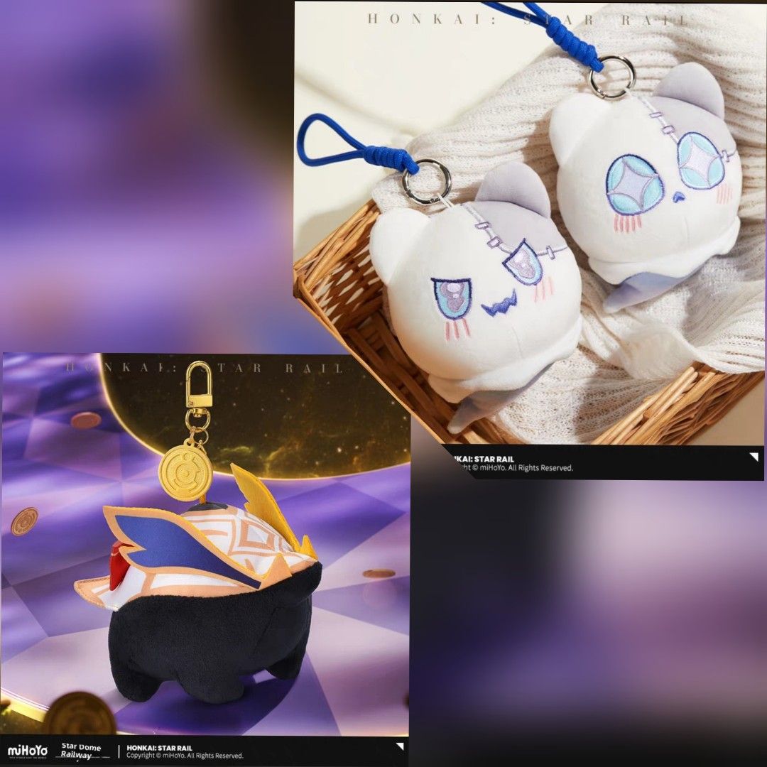 [HSR] Wubbaboo & Numby Plush Charms (Pre-Order) Honkai Star Rail ...