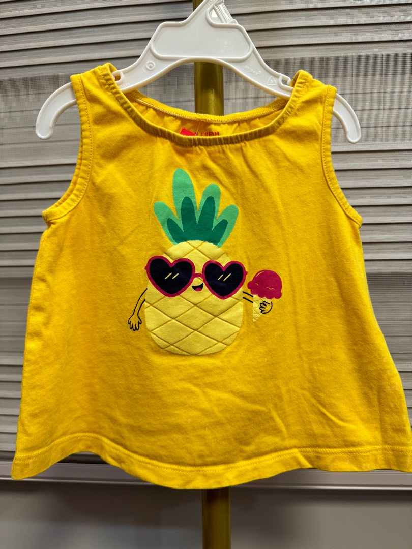 Joe Fresh Pineapple Top 6-12m, Babies & Kids, Babies & Kids Fashion on ...