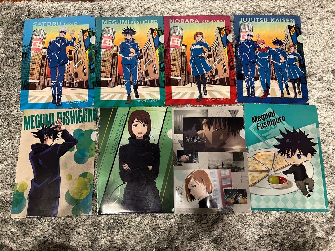 Jujutsu Kaisen A4 Folder, Hobbies & Toys, Collectibles & Memorabilia ...