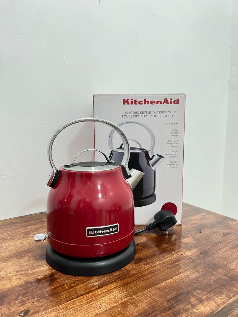 KitchenAid Small Space Electric Kettle (1.25L), TV & Home Appliances ...