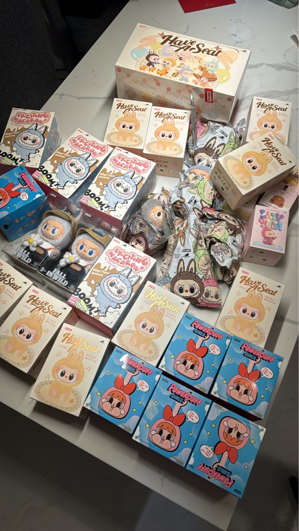 Labubu & cry baby powerpuff girls, Hobbies & Toys, Toys & Games on ...