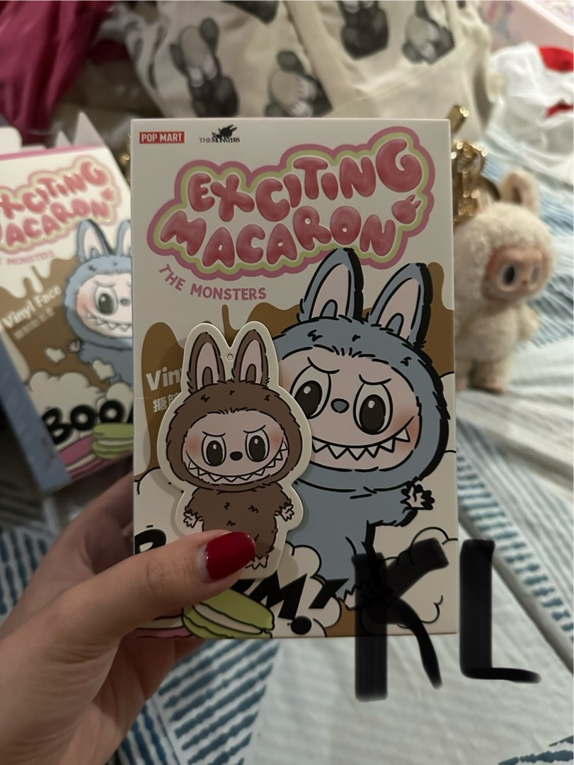 LABUBU Macroon V1 Toffee, Hobbies & Toys, Toys & Games on Carousell