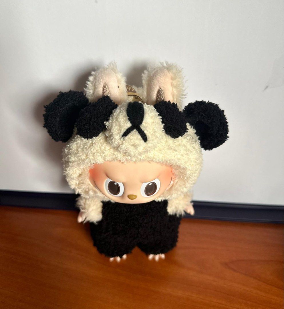 Labubu Panda Cloths, Hobbies & Toys, Toys & Games on Carousell