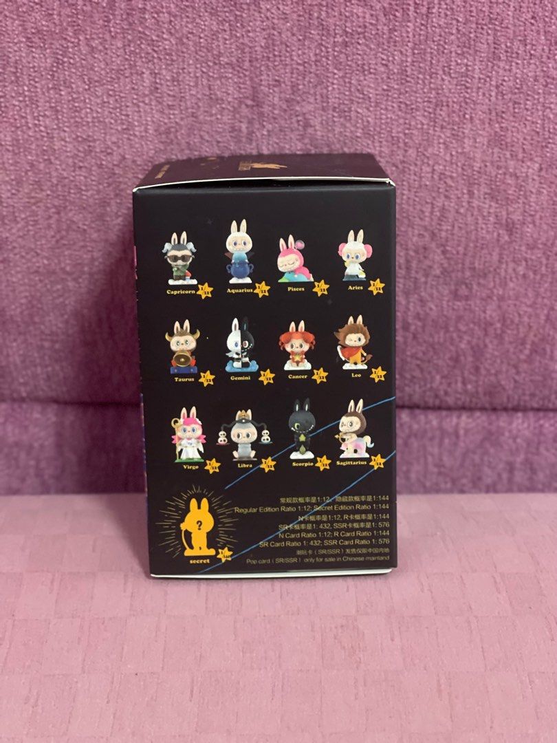 Labubu Popmart The Monsters Constellation Collection, Hobbies & Toys ...