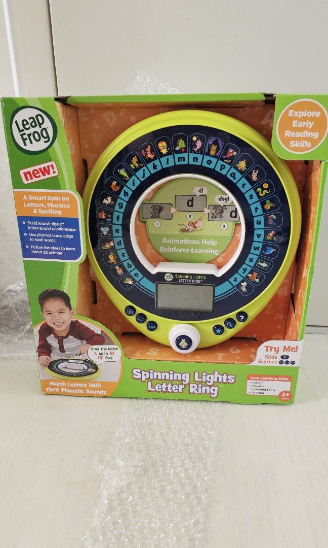 leapfrog letter ring