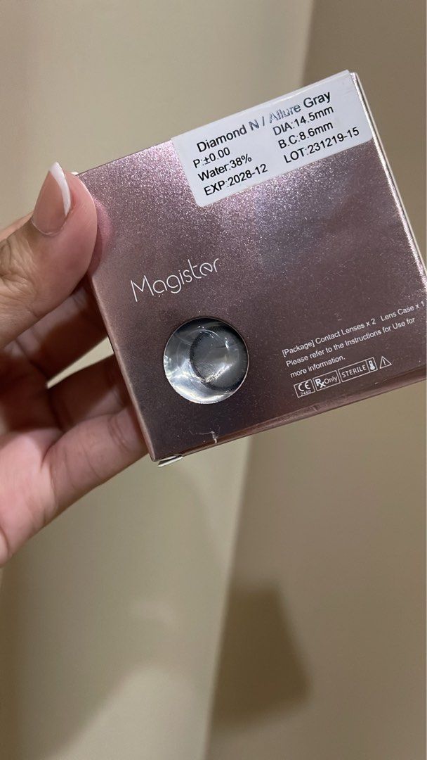 lens code gray, Beauty & Personal Care, Face, Makeup on Carousell