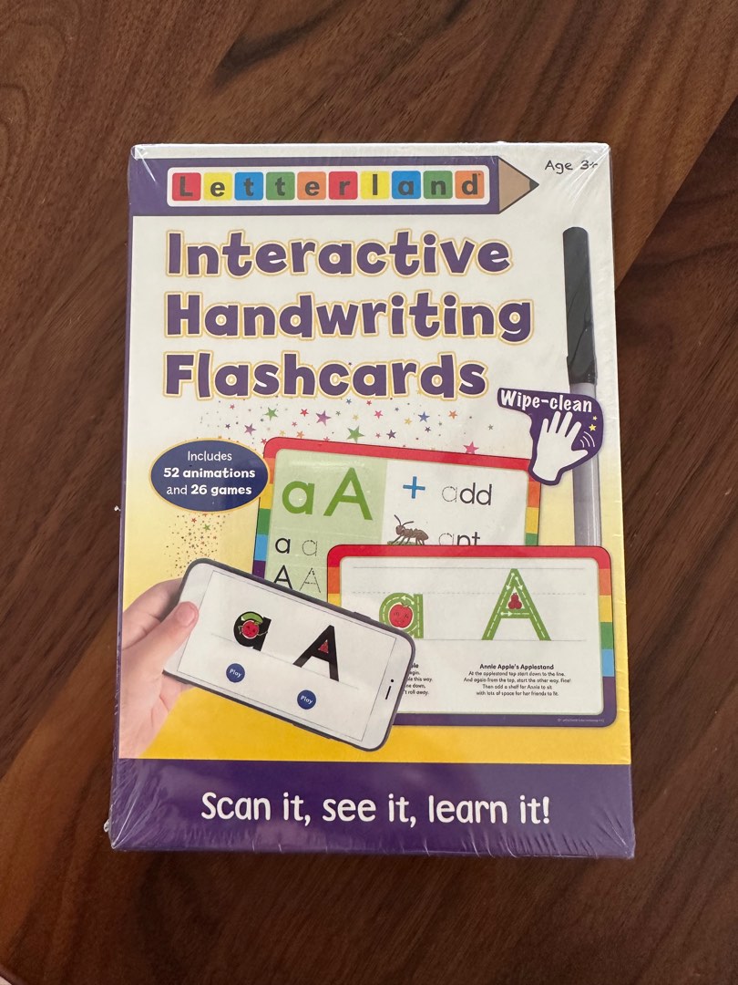 Letterland Handwriting Flashcards, Hobbies & Toys, Books & Magazines ...