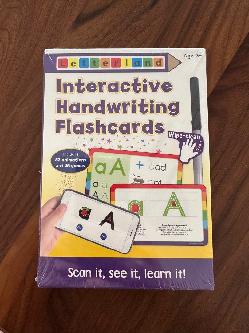 Letterland Handwriting Flashcards, Hobbies & Toys, Books & Magazines ...