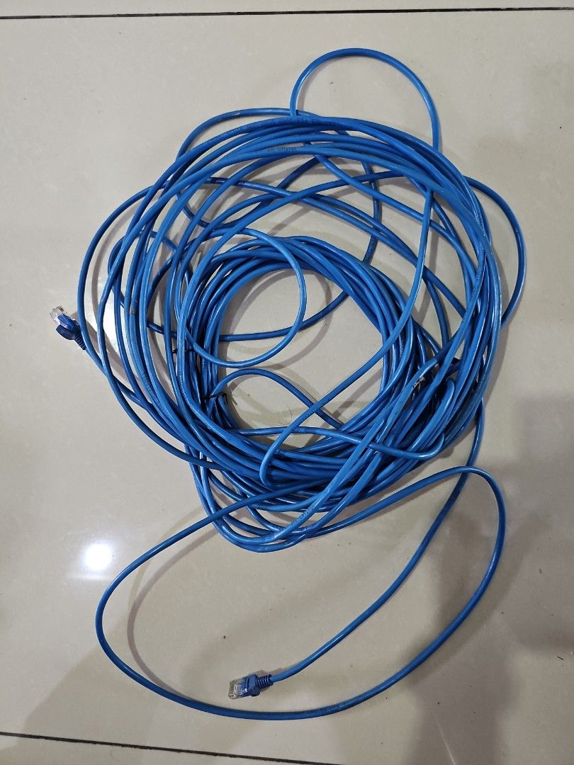 Long LAN cable, Computers & Tech, Parts & Accessories, Cables ...