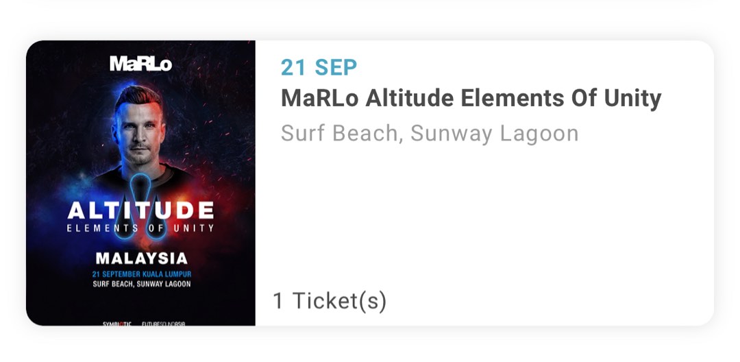 MARLO ALTITUDE 2024, Tickets & Vouchers, Event Tickets on Carousell