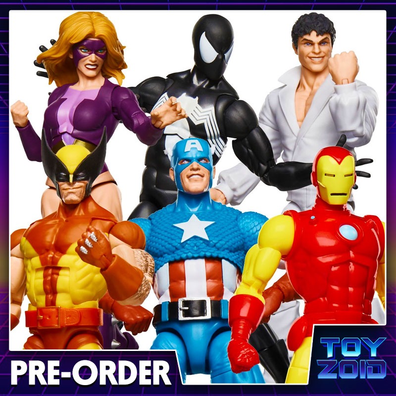 Marvel Legends Secret Wars Spider-Man Captain America Iron Man ...
