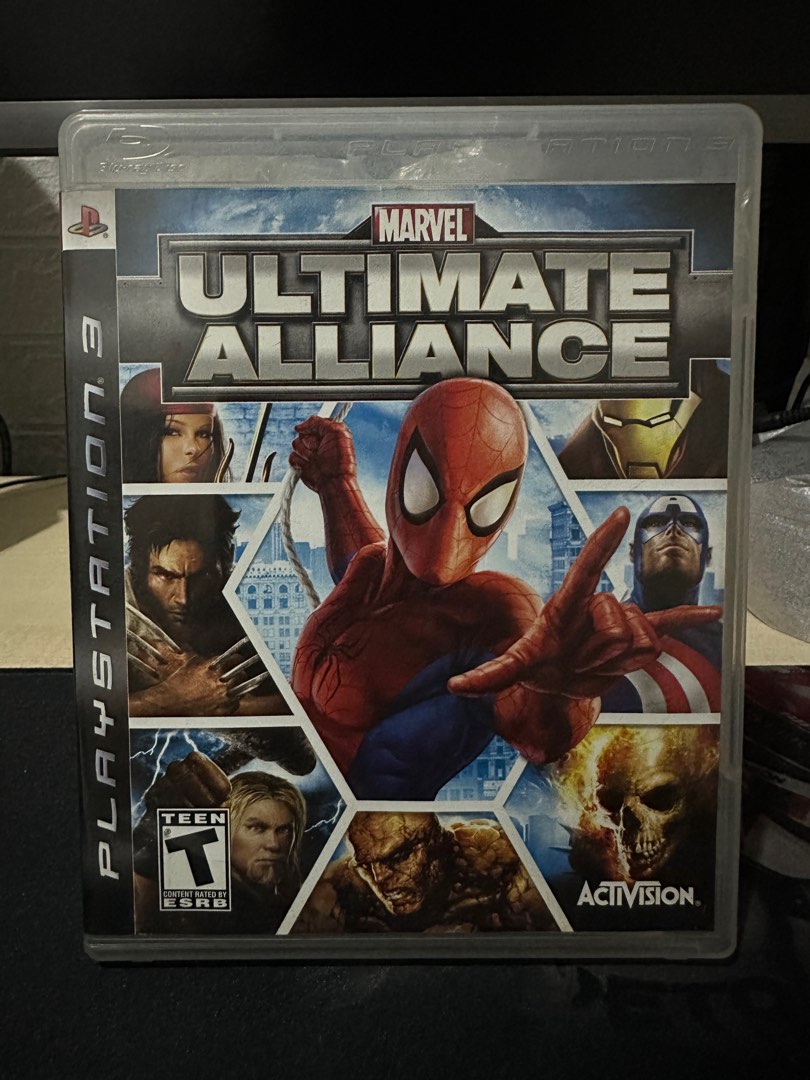 Marvel Ultimate Alliance PS3 Rare, Video Gaming, Video Games ...