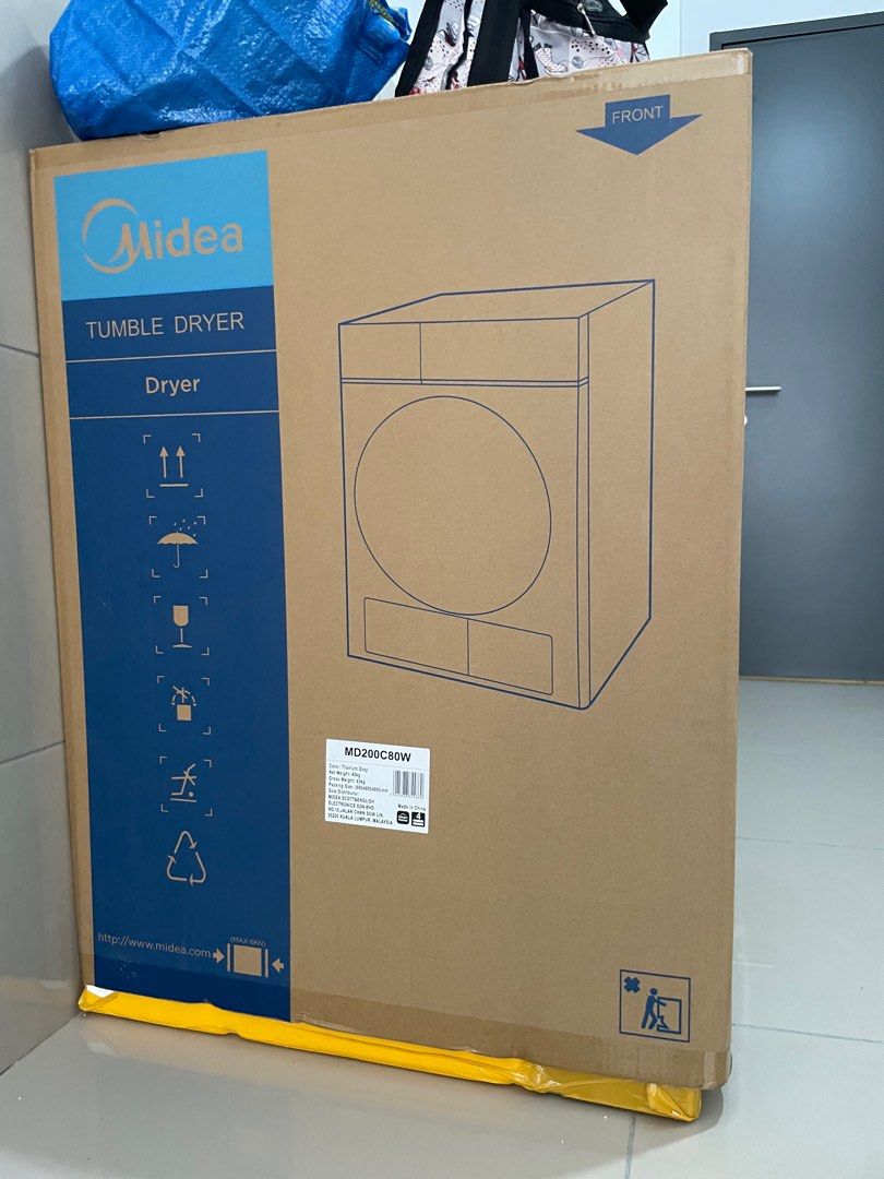 Midea Smart Dryer 8kg, TV & Home Appliances, Washing Machines and ...
