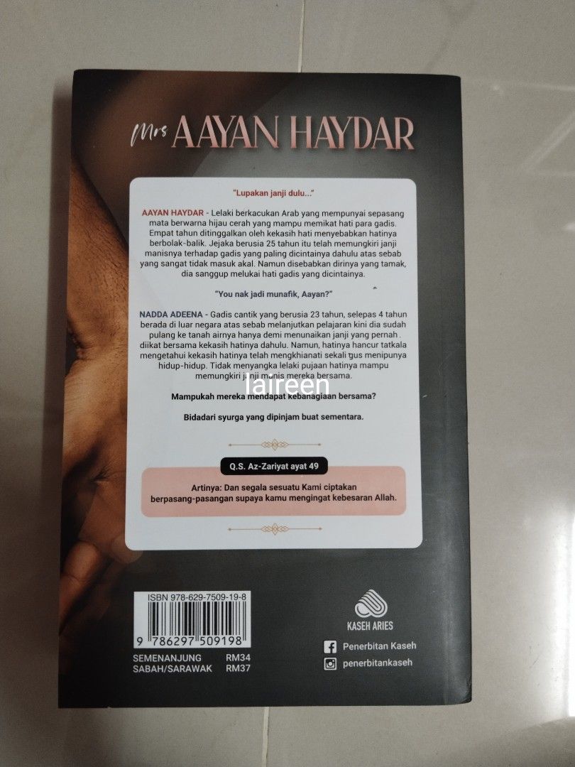 Mrs Aayan Haydar, Hobbies & Toys, Books & Magazines, Storybooks on ...