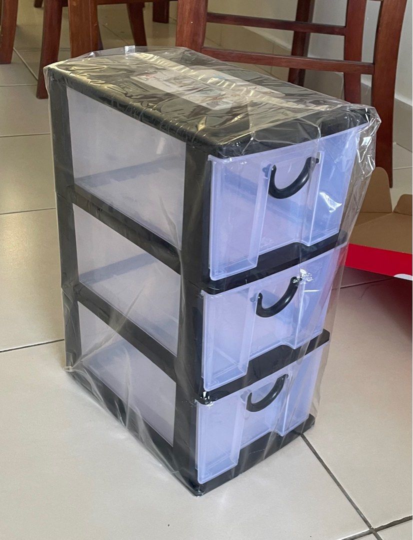 Multipurpose Mini Drawer (3 Tier), Furniture & Home Living, Outdoor ...