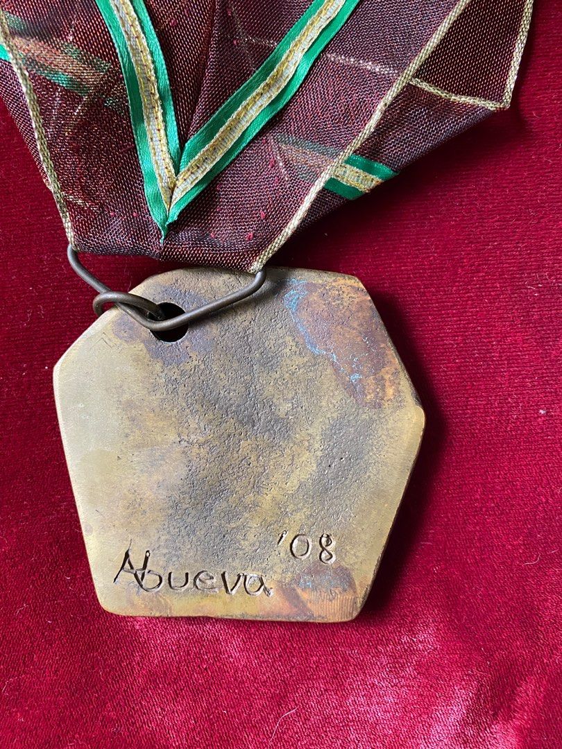 National Artist Abueva medal sculpture with title Ang Medalyon, Hobbies ...