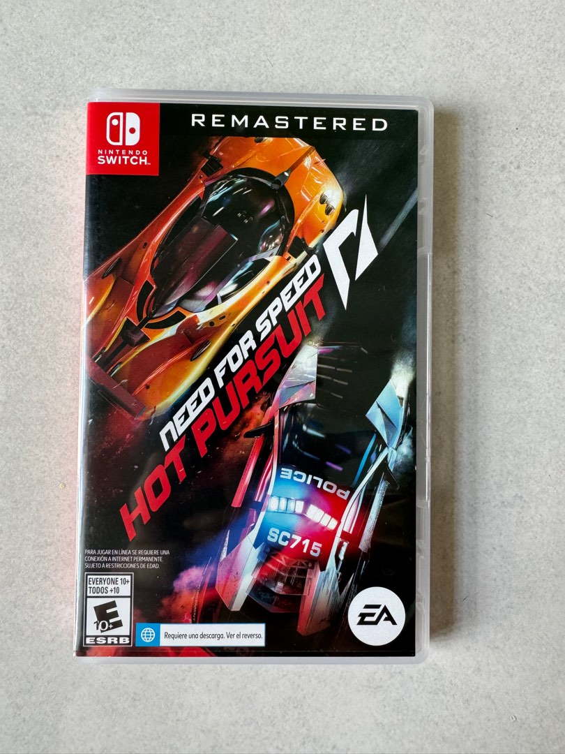 Need for Speed Hot Pursuit (Nitendo Switch), Video Gaming, Video Games ...