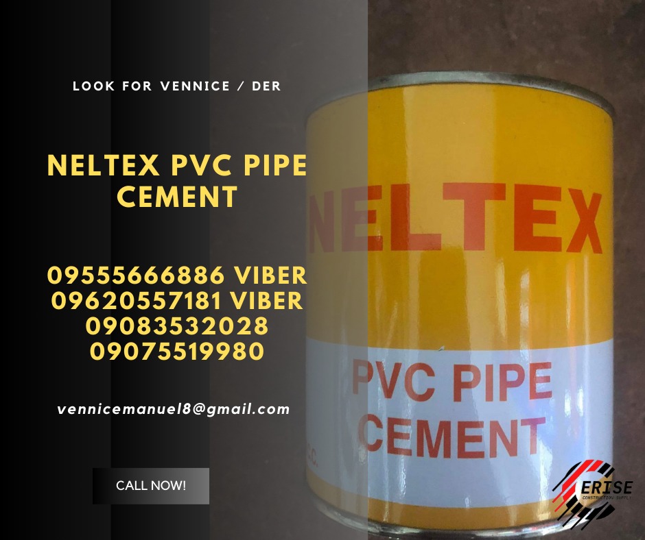 NELTEX PVC PIPE CEMENT, Commercial & Industrial, Construction Tools ...