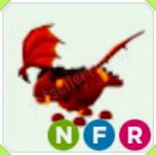 Neon lava dragon adopt me, Video Gaming, Gaming Accessories, In-Game ...