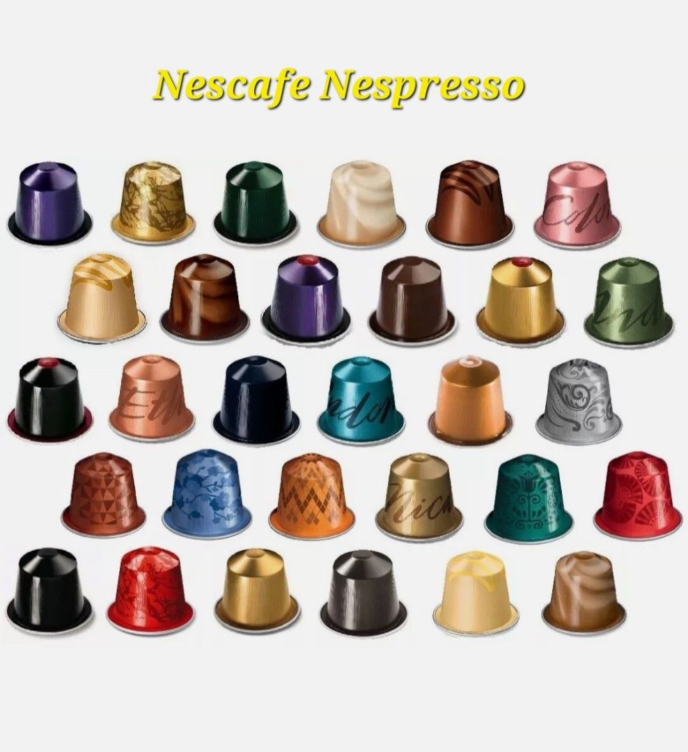 Nestle NESCAFE nespresso capsule, Food & Drinks, Beverages on Carousell