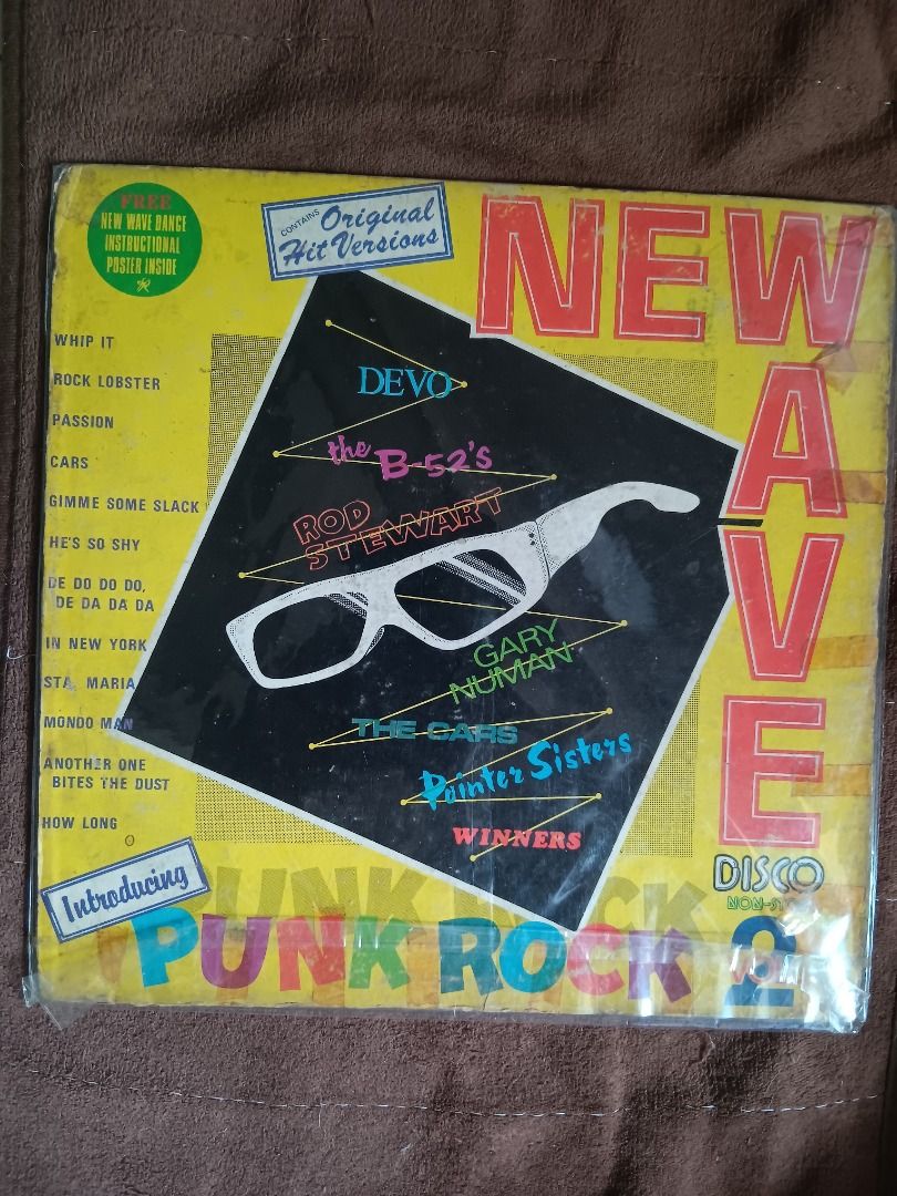 New wave vinyl plaka, Hobbies & Toys, Music & Media, Vinyls on Carousell