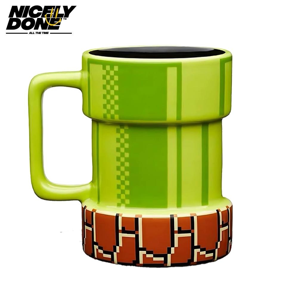 Nicely Done 420ml Super Mario Water Pipe Cartoon Ceramic Mug, Furniture ...