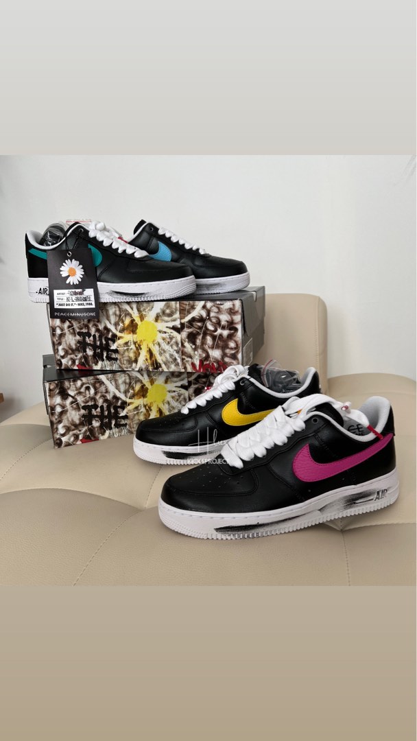 Nike Air Force 1 G-Dragon Peaceminusone Para-Noise GD 3.0, 男裝, 鞋, 波鞋 ...