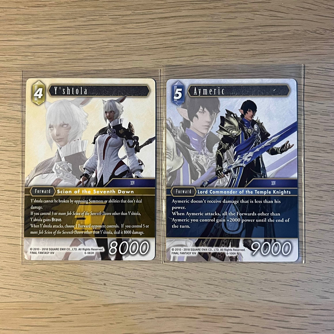 official ffxiv playing cards (t. merch final fantasy xiv final fantasy ...