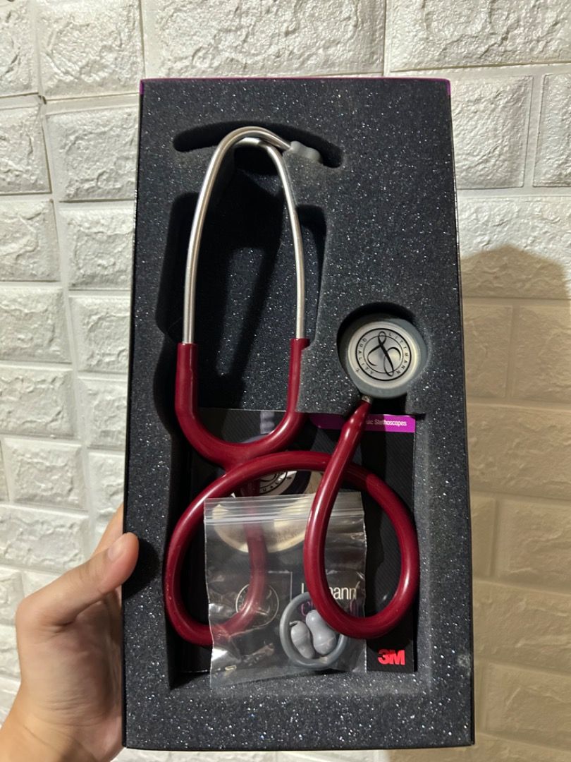 Original Littmann Classic III Stethoscope (Burgundy), Health ...
