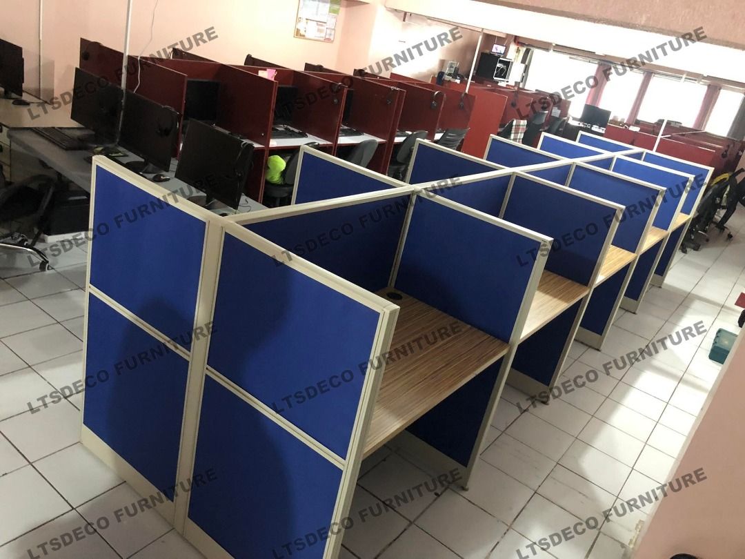 PARTITION MODULAR CUBICLE OFFICE PARTITION, Furniture & Home Living ...